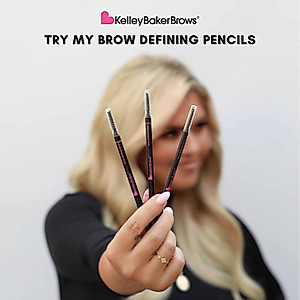 Kelley Baker Brows Brow Defining Pencil, Dark Brown
