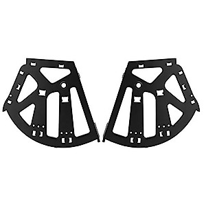 Tiiyee Shoes Cabinet Hinge, Cold Rolled Steel 3 Layers Shoe Drawer Flip Rack Accessory Shoe Cabinet Flip Frame Shoe Cabinet Dump Rack Cabinet Flip Rack for Home Shoe Rack Accessories Black