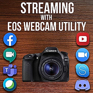 Canon Video Creator Kit, EOS 80D with EF-S 18–135mm Lens, Rode Videomic Go, and 32GB Sandisk Memory Card, Black