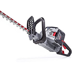 POWERWORKS 60V 24-Inch Brushed Hedge Trimmer, 2Ah Battery and Charger Included