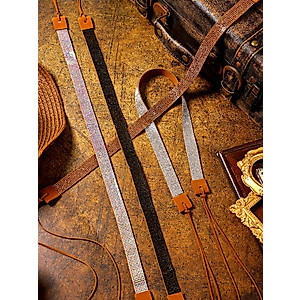 Riceshoot 4 Pcs Bling Rhinestone Hat Band Cowboy Hatband Adjustable Cowgirl Hat Belt Western Style Hat Jewelry for Women Men (Colorful)