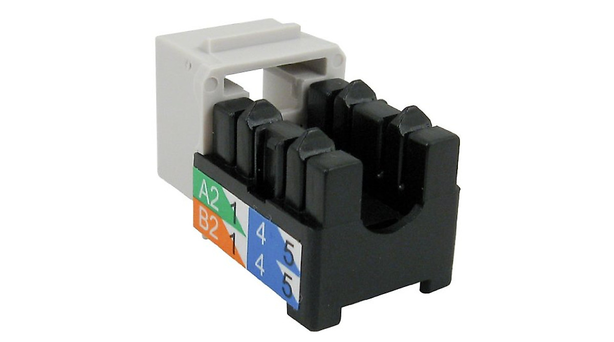 CAT6 RJ45 Keystone Jack - 50 Pack for Network Needs