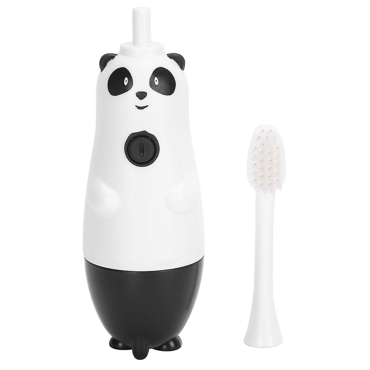 POCREATION Sonic Electric Toothbrush, Soft Bristles Tooth Brush, Panda Pattern Teeth Brush, Electric Kids Toothbrush, Oral Caring Tool for Children