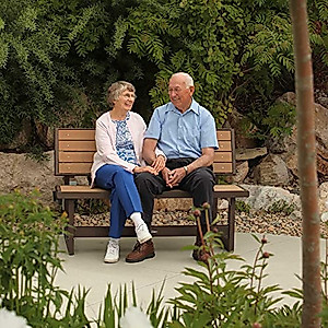 Lifetime 60054 Convertible Bench / Table, Faux Wood Construction