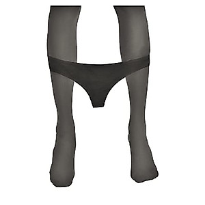 HAS Slut Wife Funny Women Fetish Underwear Black High Rise Thong, Dirty Slut Undies (Medium, Pink)