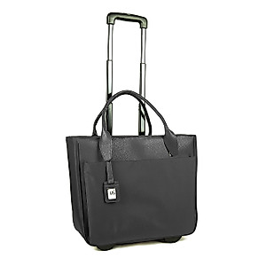 FLORENCE LADIES ROLLER TOTE - BLACK (Black)