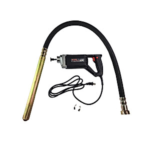 VCT 1 HP Electric Concrete Vibrator Handheld Construction Tool 4.5 Foot 800 Watt