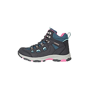 Mountain Warehouse Adventurer Kids Waterproof Boots - IsoDry Navy Kids Shoe Size 4 US