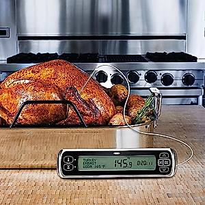 OXO Good Grips Chef's Precision Digital Leave-In Thermometer, Stainless Steel, 1 count