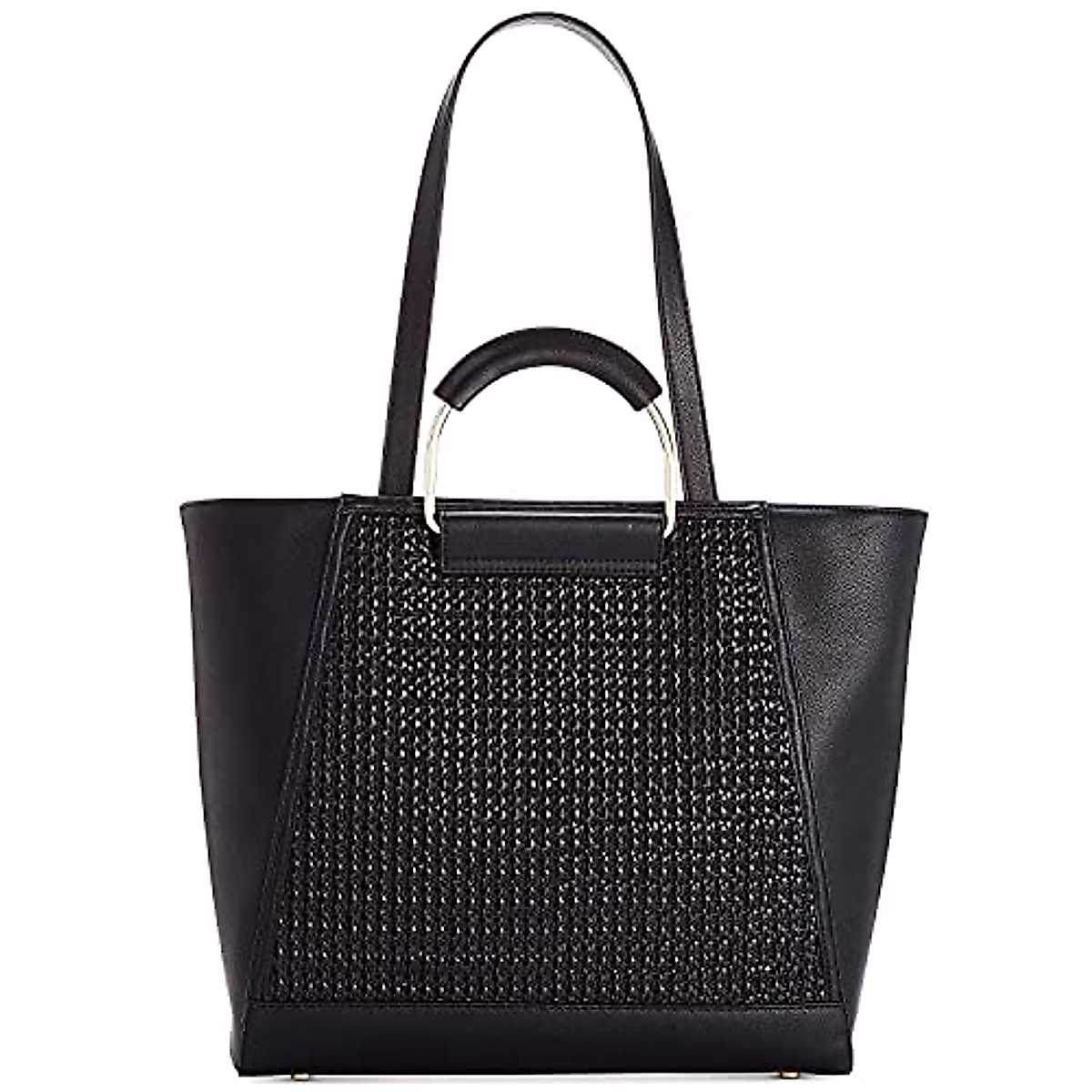 I.N.C. Women`s Ajae Bangle Crochet Tote (Black, One Size)
