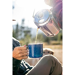 Stansport Enamel Coffee Mug 24 OZ (15995)