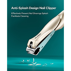 MR.GREEN 3pcs Stainless Steel Nail Clippers Set ，Pink Manicure Pedicure Set with Nail Clippers&Glass Nail File&Tweezers ，Medical Grade Grooming Kit with Travel Case Gift Box for Man and Woman