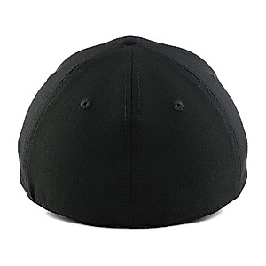 New Era Blank Custom 39THIRTY Stretch-Fitted Cap (Graph, M/L) Graphite