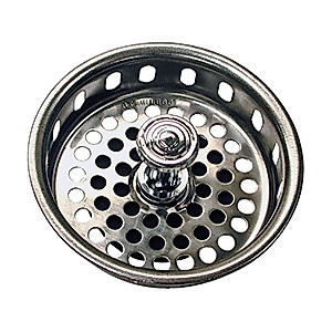 Danco 51275 Basket Strainer, 3-1/4", Chrome