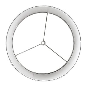 Natural Linen Lamp Shades Set of 2, 11.6 x 12.6 x 9.8 Inch Fabric Drum Lampshades Hand Crafted Medium Lampshade Covers Required Assembly for Table Lamp, Bedside Lamp, Floor Lamp, Spider Fitter, Flaxen