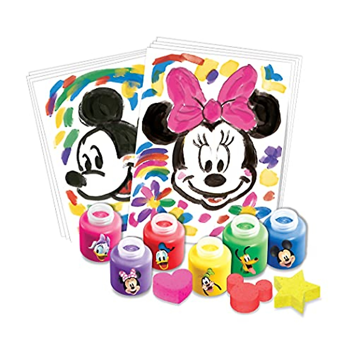 Disney Cra-Z-Art Minnie Mouse & Friends Finger Paint Fun by Cra-Z-Art - Amazon Exclusive, 1 Count (Pack of 1)