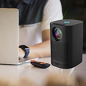 Mini Projector, Portable Video-Projector,5000 Lumen Projector,Multimedia Home Theater Movie Projector,Compatible w Full HD 1080P HDMI,VGA,USB,AV,Laptop,Smartphone for Movie,Party,Outdoor Entertainment