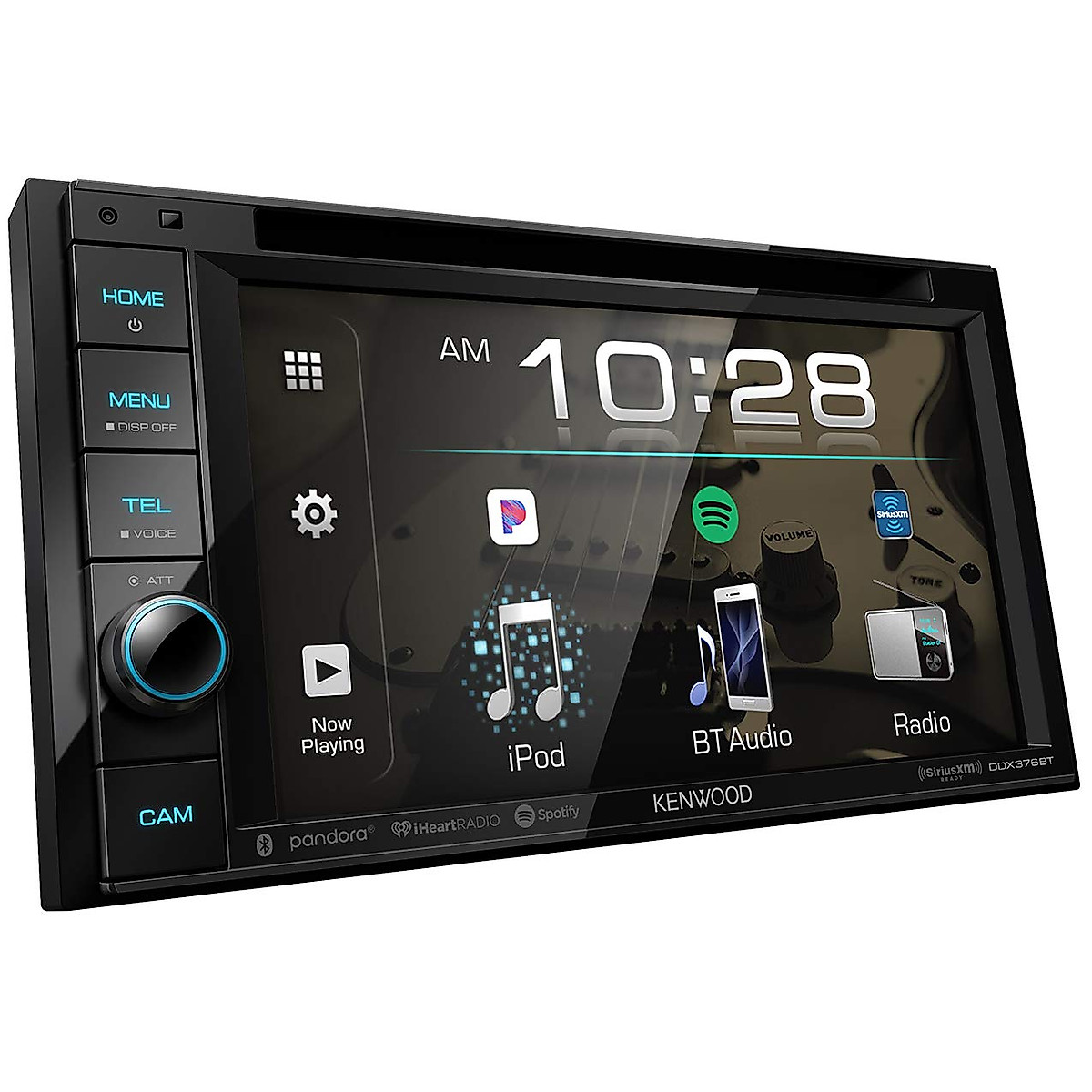 Kenwood DDX376BT 6.2" in-Dash Car DVD Monitor Bluetooth Receiver w/USB/AUX
