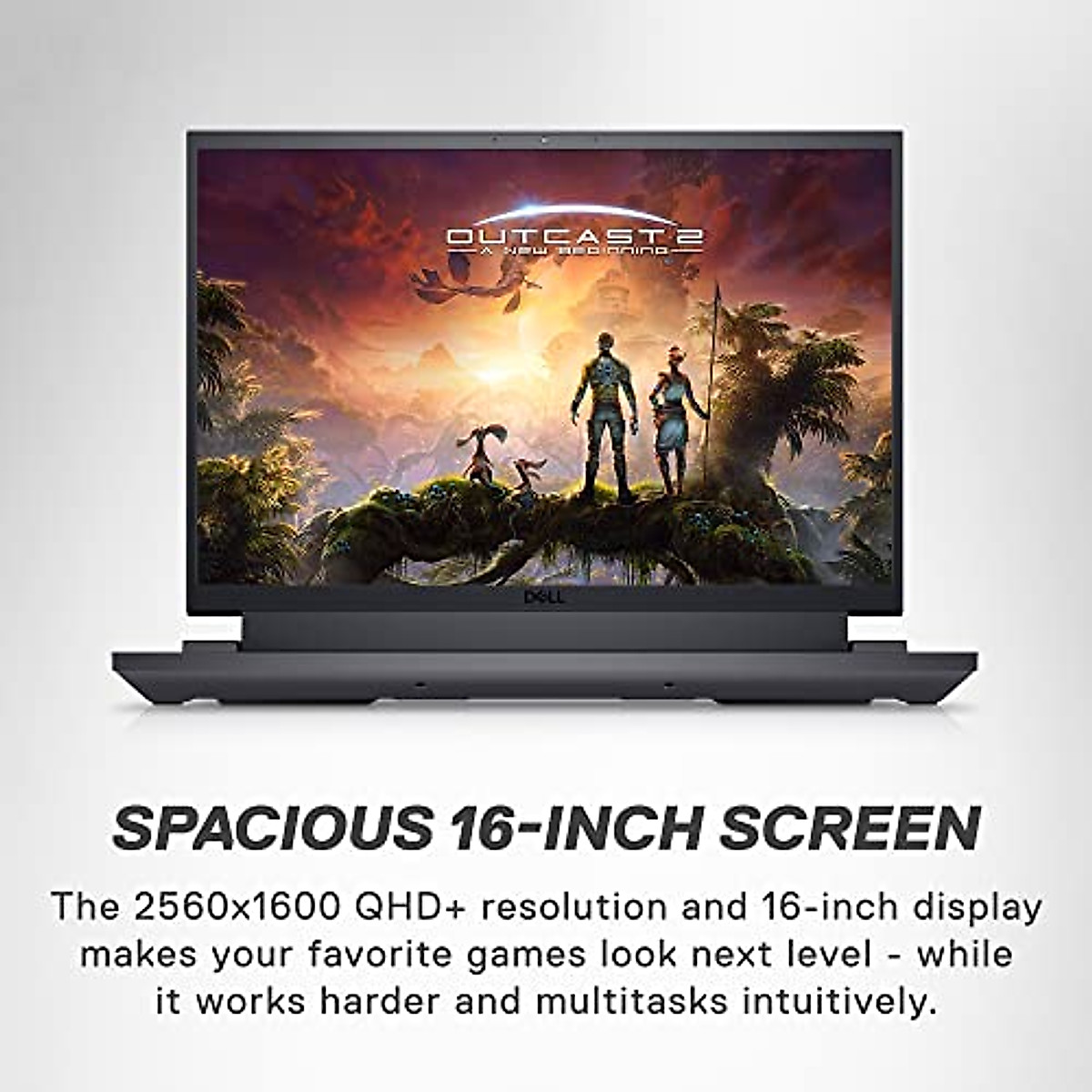 Dell G16 7630 Gaming Laptop - 16-inch (2560 x 1600) QHD+ 165Hz 3ms Display, Intel Core i9-13900HX, 16GB DDR5 RAM, 1TB SSD, NVIDIA GeForce RTX 4070 8GB GDDR6, Windows 11 Home - Metallic Nightshade