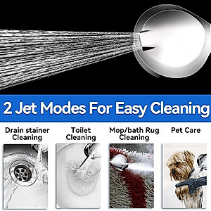Filtered Shower Head with Handheld, Likense 10 Modes Spray Combo High Pressure Detachable Water Softener Showerhead with 60’’ Hose, Minerals Stones Replacement Filters for Hard Water
