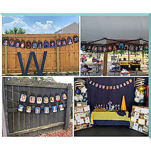 2024 Graduation Decorations 5x7 Graduation Photo Banner for Class of 2024 Decorations K-12 Picture Banner for Senior 2024 High School Decor Graduation Party Supplies TD114