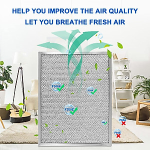 Fits for 203368 Honey-Well Electronic Air Cleaner for 16" x 12.5" Post Filter F300E F50F Series from AMI PARTS - 2 Pack