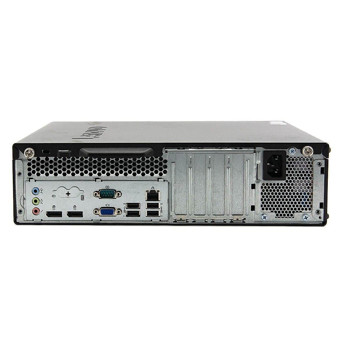 Lenovo ThinkCentre M910s SFF Desktop Computer PC,Intel i5-7500 up to 3.8GHz, 32GB DDR4 RAM,New 1TB NVMe M.2 SSD,Build in WiFi BT,DVD-RW,Wireless Keyboard & Mouse,Windows 10 Pro(Renewed)