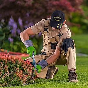 US Navy Veteran Hat w/Eagle Graphic & Veteran on Bill - Black