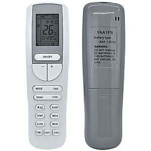 Meide YAA1FB White Universal Air Conditioner Remote Control Only for YAA1FB YAA1FBF YAA1FB1 YAA1FB1F