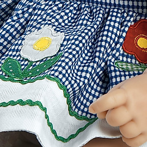 Adora Toddler Time Premium Collection Daisy Delight, 20" Realistic Toddler Baby Doll, with Exclusive Powder Scented Soft CuddleMe Vinyl, Auburn Red Hair, Blue Eyes Birthday Gift For Age 6+