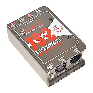 Radial Engineering JS2 Passive Microphone Splitter Direct Box