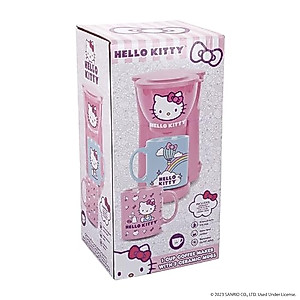Uncanny Brands Hello Kitty Coffee Maker Gift Set with 2 Mugs