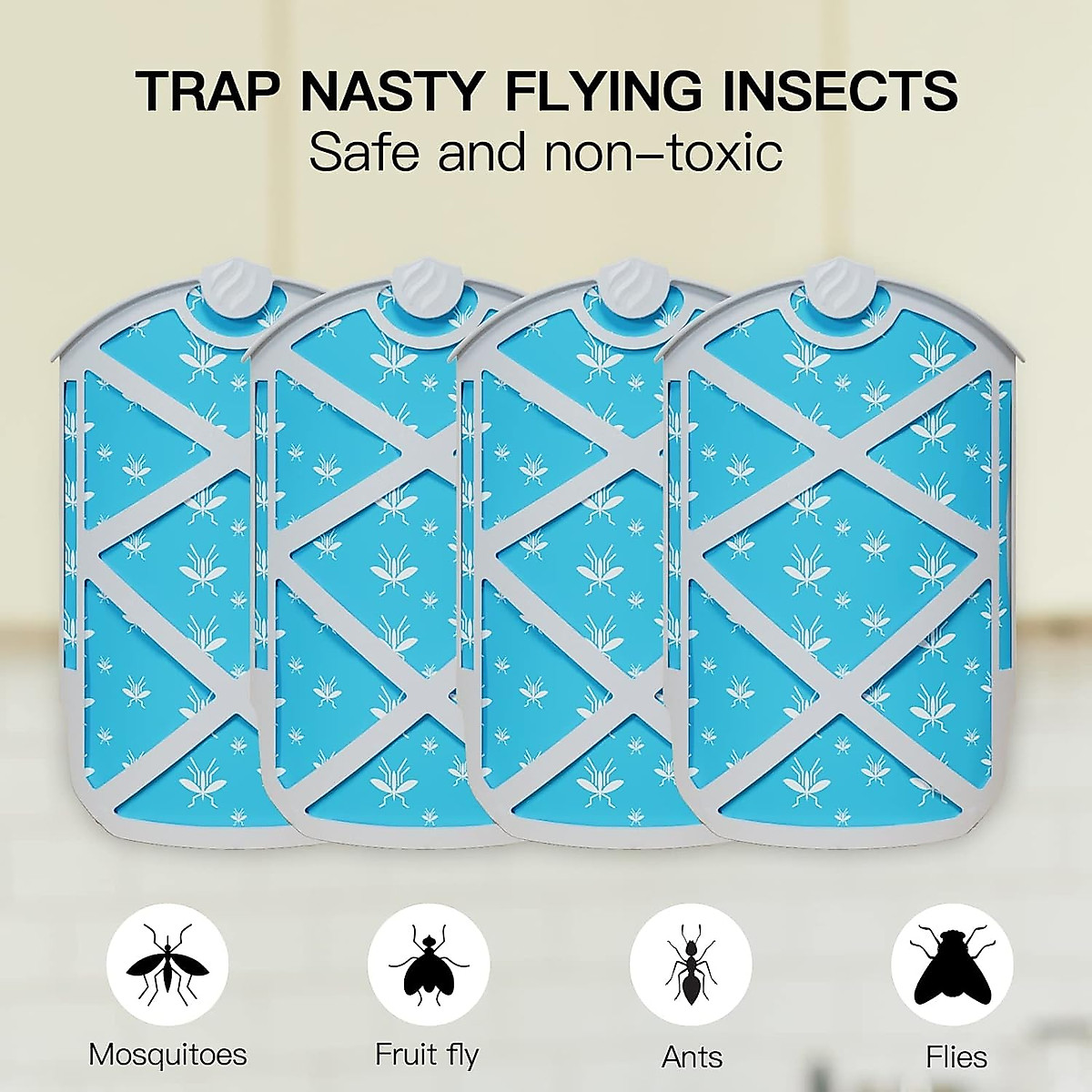 Refill Cartridge Kit Compatible with ZEVO M364, Refill Cartridge Kit Replacement Only Blue 100% Fit for Plug-in Light M364(6 pcs)