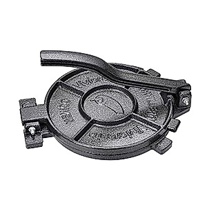 Vivicreate 10.5 Inch Tortilla Press . Tortilla Maker, Dough Press,Flour Tortilla press, Cast Iron Tortilla Press,Anti-slip design, Gray Color