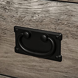 HOMCOM Kitchen Sideboard, Glass Door Buffet Cabinet, Coffee Bar Cabinet with Storage Drawers & Adjustable Shelves for Living Room, Grey