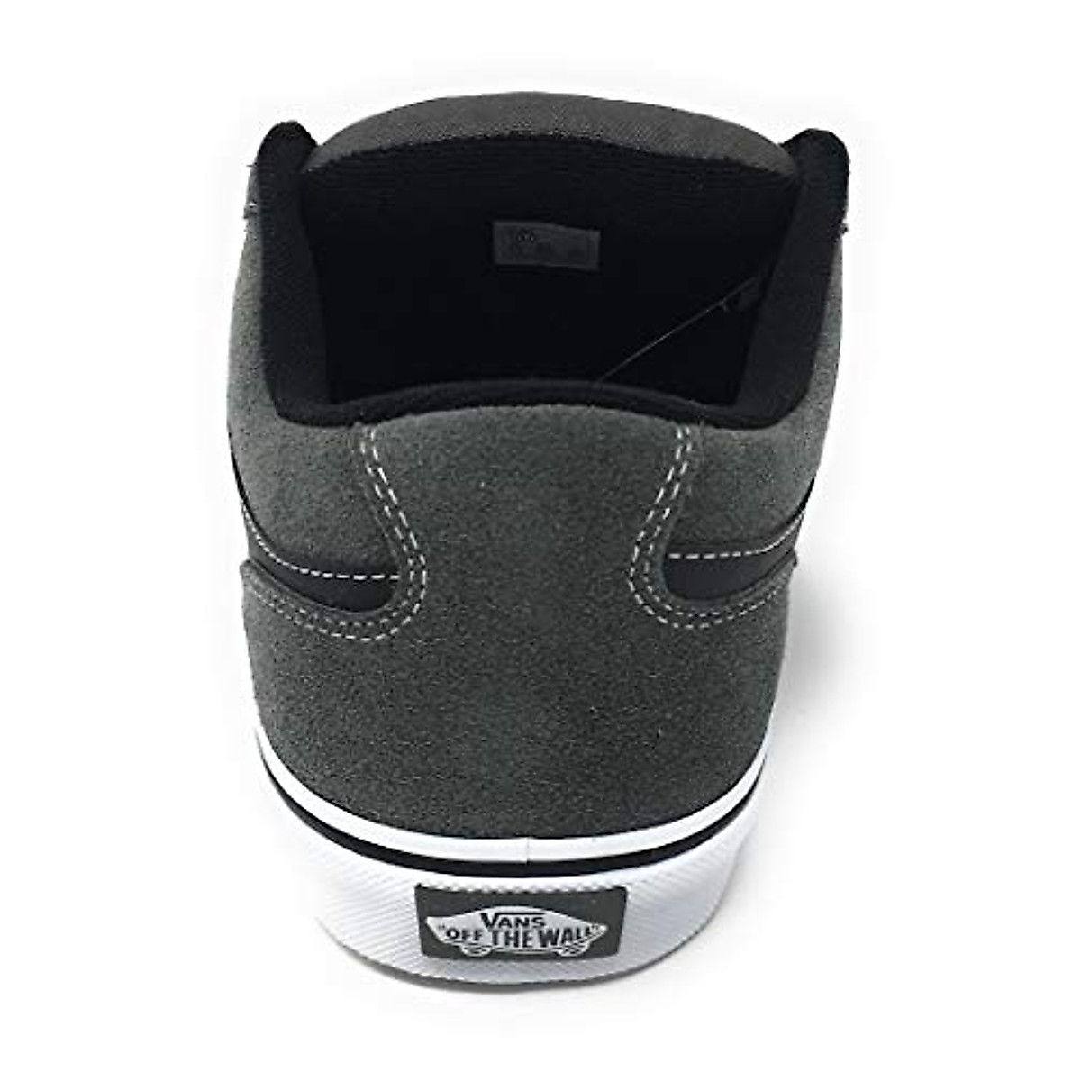 Vans Men's Bearcat Skate Shoes, Charcoal/White/Black, (9.5)