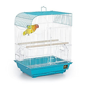 Prevue Pet Products South Beach Flat Top Bird Cage, Teal (SP50061)