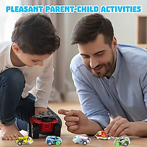 100 Pcs Pull Back Vehicles Bulk, Pull Back City Cars 50 Pcs Pull Back Tiny Cars 50 Pcs Pull Back Plane Toys for Car Party Favors Classroom Prizes Goodie Bags Fillers