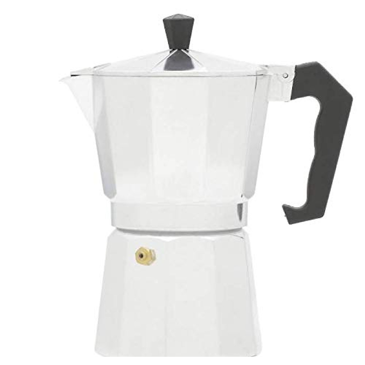 Coffee Espresso Maker/Moka Express, Aluminum, Stove Top, For 6 Cups