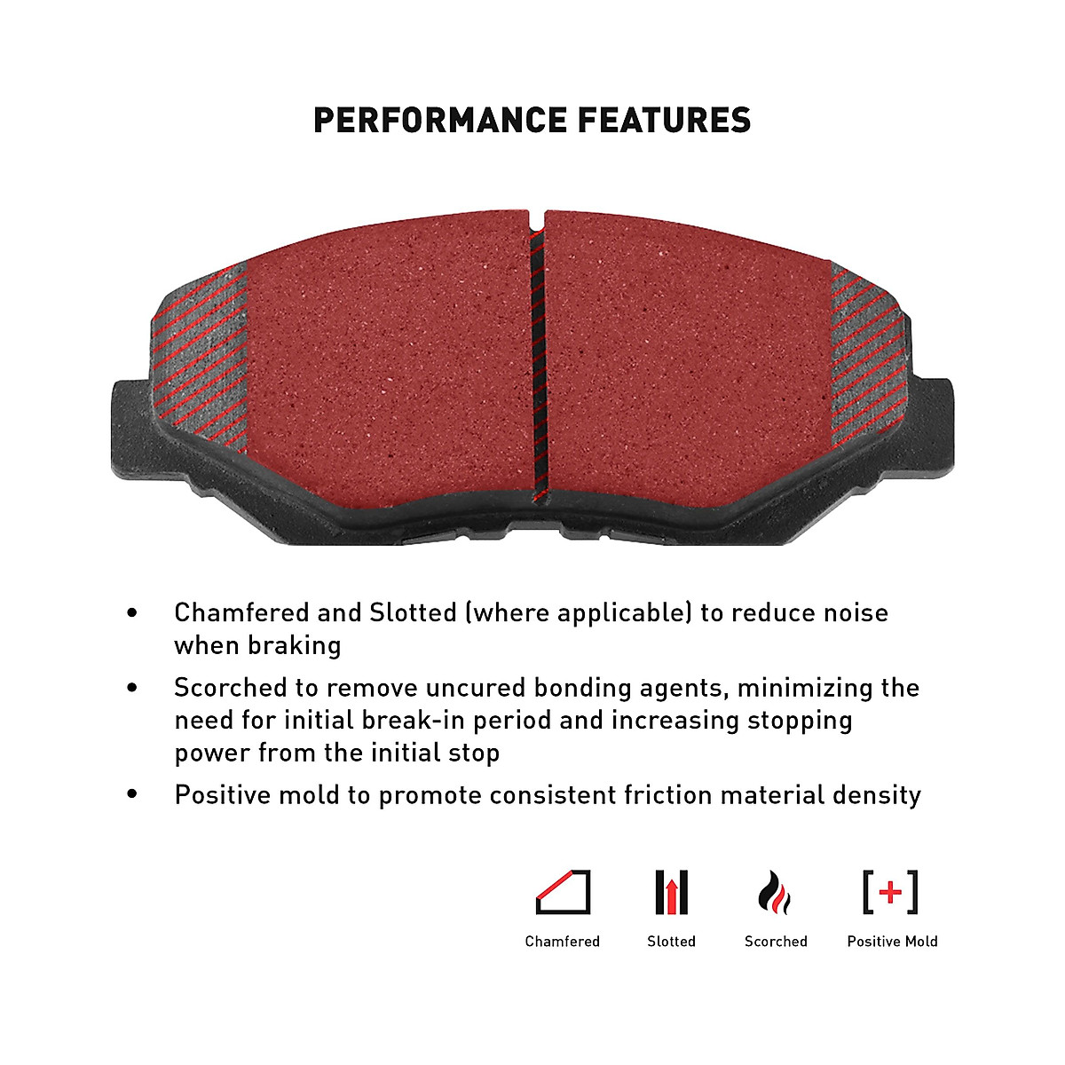 Dynamic Friction Company Front Rear Brake Pads and Rotors Kit| Brakes Rotors| 5000 Advanced Brakes and Rotors Kit Front and Rear| Hardware| Fit 2013-2024 INFINITI JX35, QX60, Nissan Pathfinder, Murano