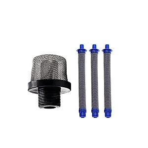 TALSWIF 288716 3/4-Inch Inlet Strainer Thread & 288749 Airless Spray Gun Filter Combination fits Airless Paint Sprayers Gun