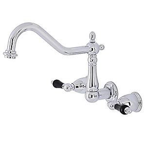 Kingston Brass KS1281PKL Duchess Kitchen Faucet, Polished Chrome