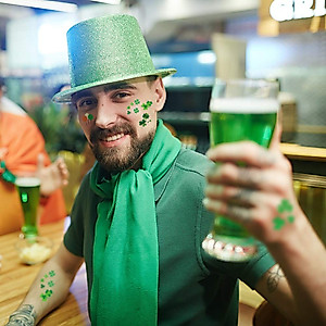 DARKLATER Shamrock Tattoos, St Patricks Day Face Tattoos, Saint Patricks Day Temporary Tattoos Stickers, Clover Tattoos