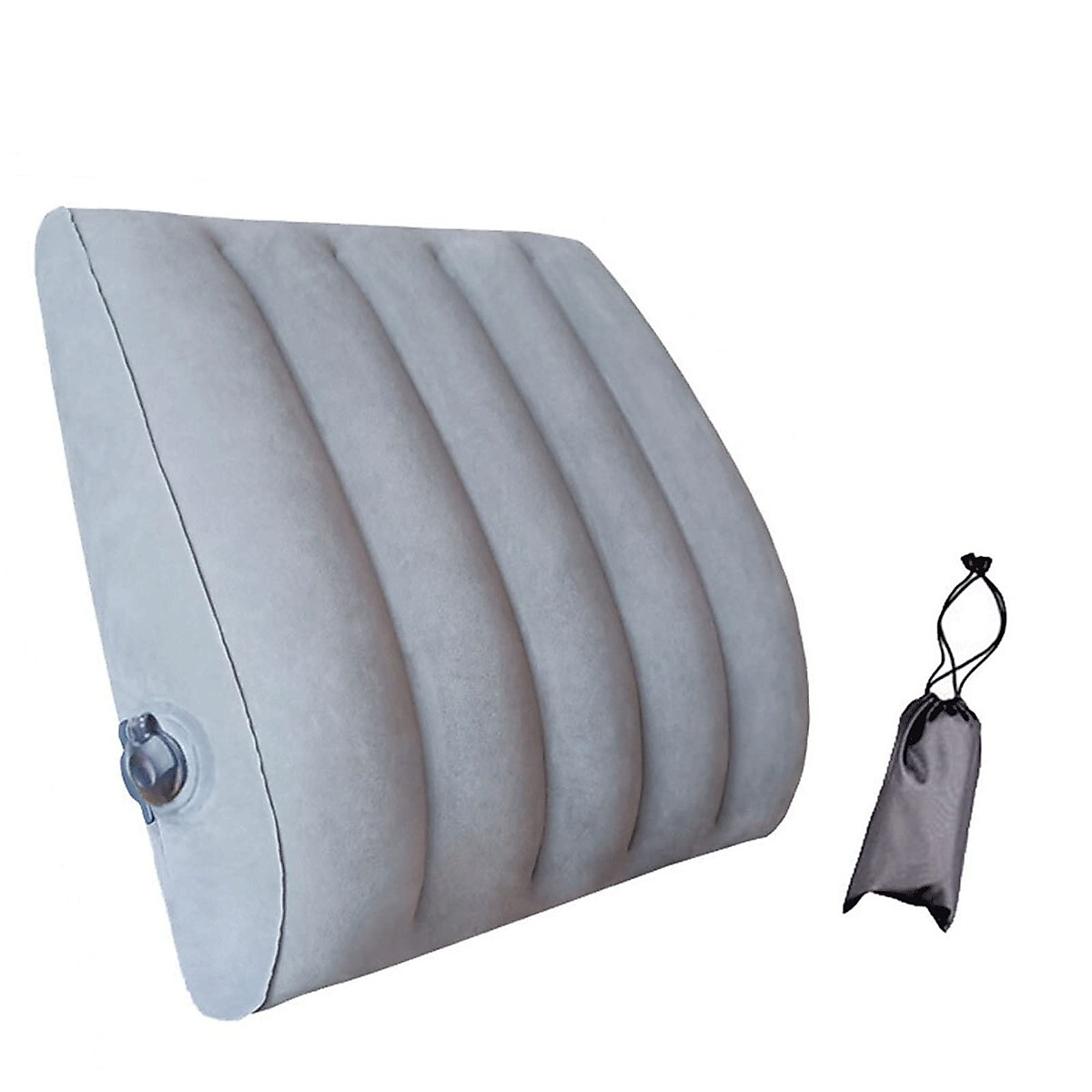 MYRRHE Travel Pillows， Portable Ultralight Inflatable Pillow PVC Sleep Cushion Office Travel Bedroom Hiking Collapsible Waist