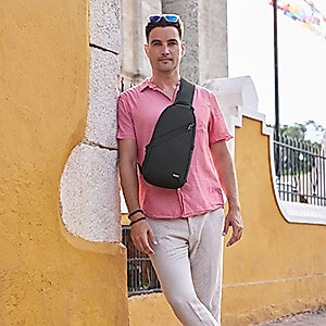 Travelon AT Classic Sling Bag, Black, One Size