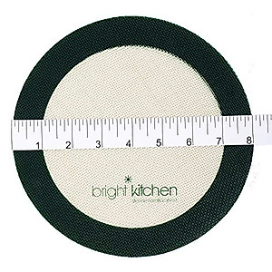 5 Dehydrating Sheets Compatible With Ninja Foodi Dehydrator - 8" Circle Non Stick Drying Herbs Chips Fruit Leather Jerky Food Liner Mats Pressure Cooker