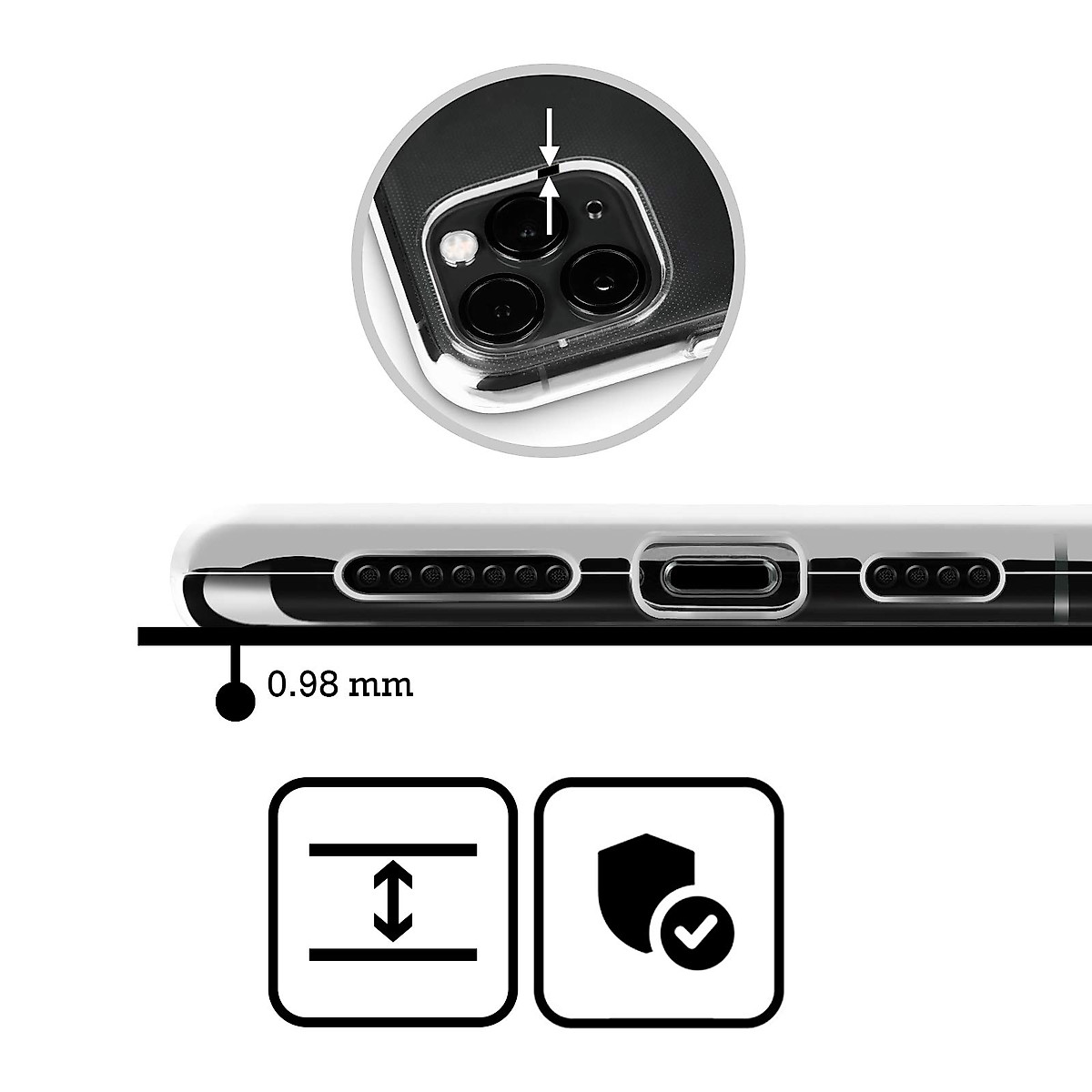 Head Case Designs Officially Licensed Cobra Kai Logo Graphics Soft Gel Case Compatible with Apple iPhone 7/8 / SE 2020 & 2022