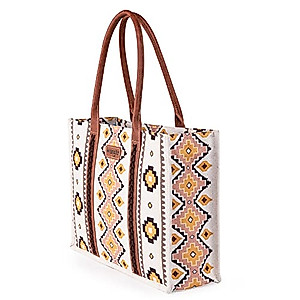 Wrangler Tote Bag for Women Aztec Handbags Western Purses for Women ZSY-FBA3-WG2202-8119CF
