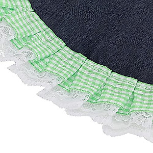 GLOGLOW Chicken Saddle Hen Apron, Chicken Saddle Feathers Protective Poultry Wing Back Protector Warm Comfortable Hens Back Wing Protection with Elastic Straps for Hen Care Supplies(Blue Cowboy)