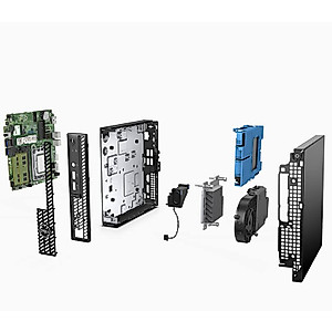 Dell Optiplex 3000 MFF Business Desktop, 12th Gen Intel Core i5-12500T, 32GB RAM, 1TB PCIe SSD, HDMI, Displayport, RJ-45, Wired Keyboard&Mouse, Wi-Fi 6, Windows 11 Pro, Black